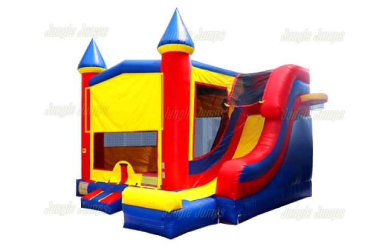 Castle Slide Combo - Outside Slide - Twin Bros Party Rentals Chelmsford MA